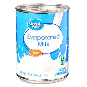 Calories in 1 Guideline Amount Per Fl Oz Beverage Whole Evaporated Milk ...