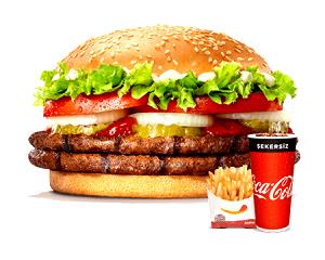 Calories in 1 sandwich (337 g) Double Whopper Sandwich with Cheese (No ...