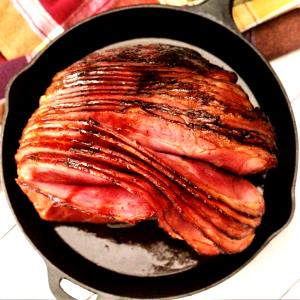 Calories in 1 slice (28 g) Brown Sugar Smoked Ham and Nutrition Facts
