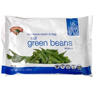 Calories in 2/3 cup (81 g) Microwave Steam-in-Bag Cut Green Beans and ...