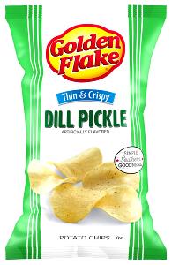 Calories in 20 chips (28 g) Dill Pickle Potato Chips and Nutrition Facts