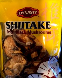 Calories in 9 mushrooms (0.5 oz) Shiitake Dried Black Mushrooms and ...